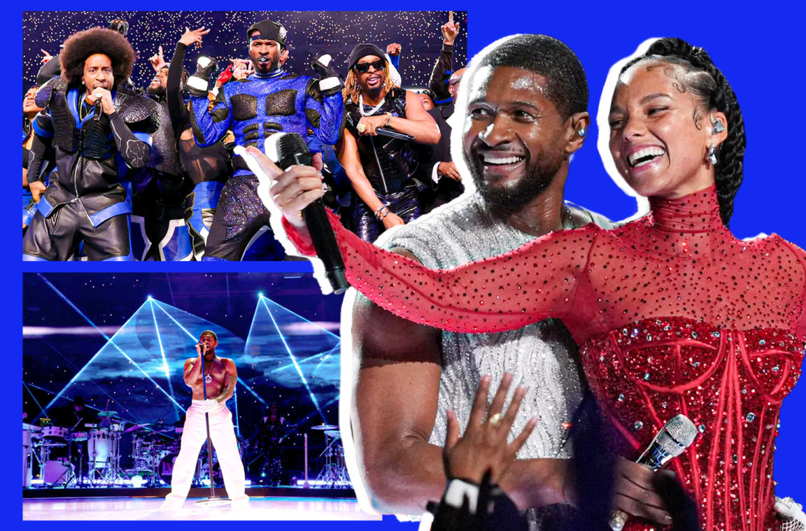 Usher Super Bowl Half-Time Performance Is The Talk Of The Town - SN