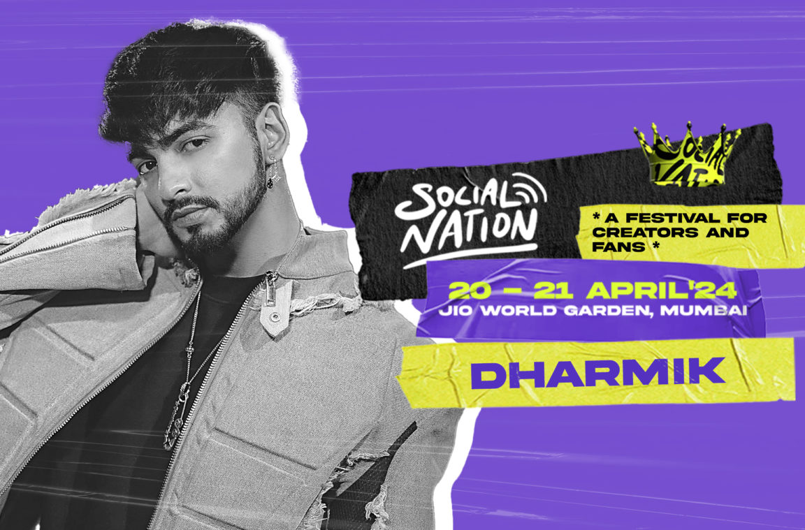 Catch Dharmik Samani Live At Social Nation Festival 2024
