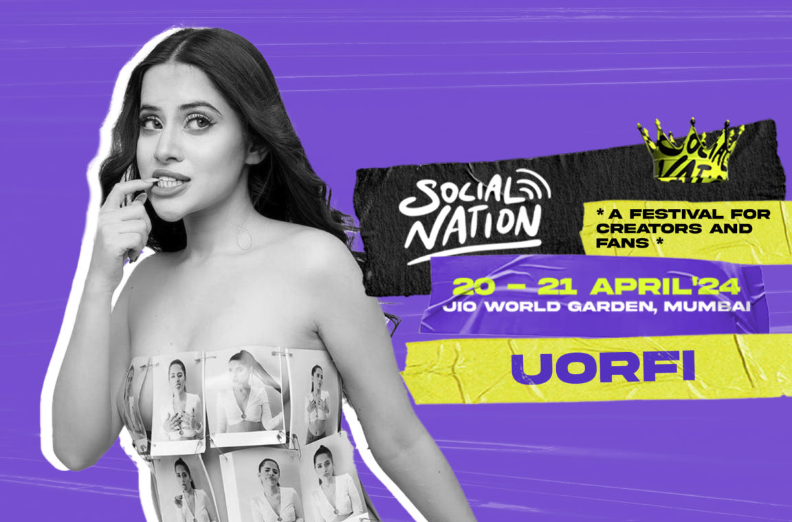 Uorfi Javed is coming to the Social Nation Festival 2024- SN